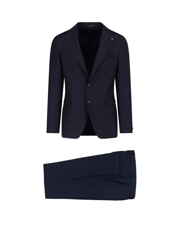 Tagliatore 100% Virgin Wool Dress - Blue