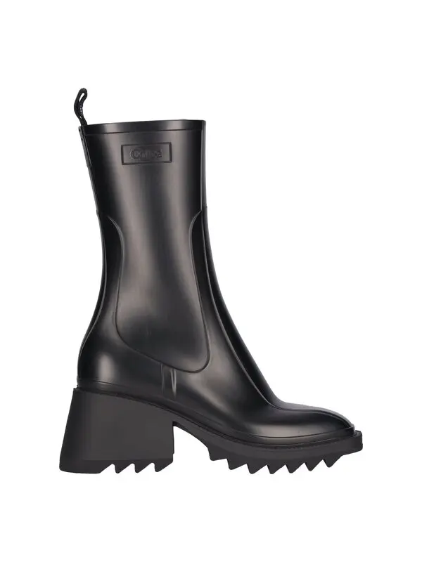 Chloé Lined Tpu Ankle Boots