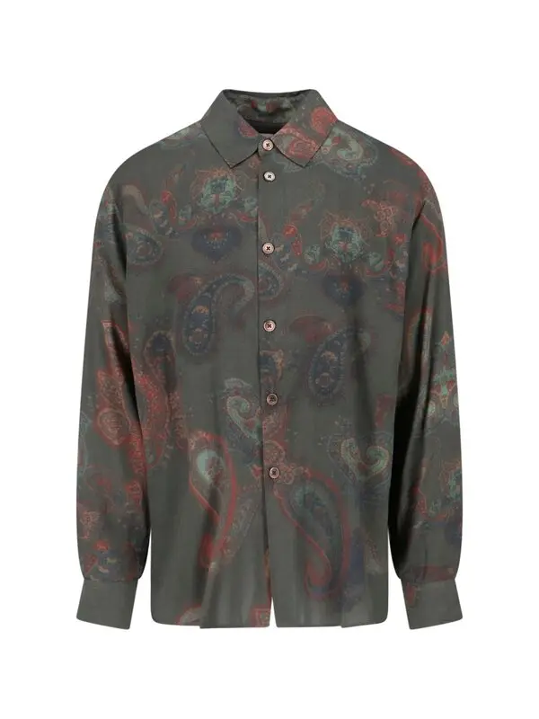 Our Legacy Paisley Print Button-up Shirt