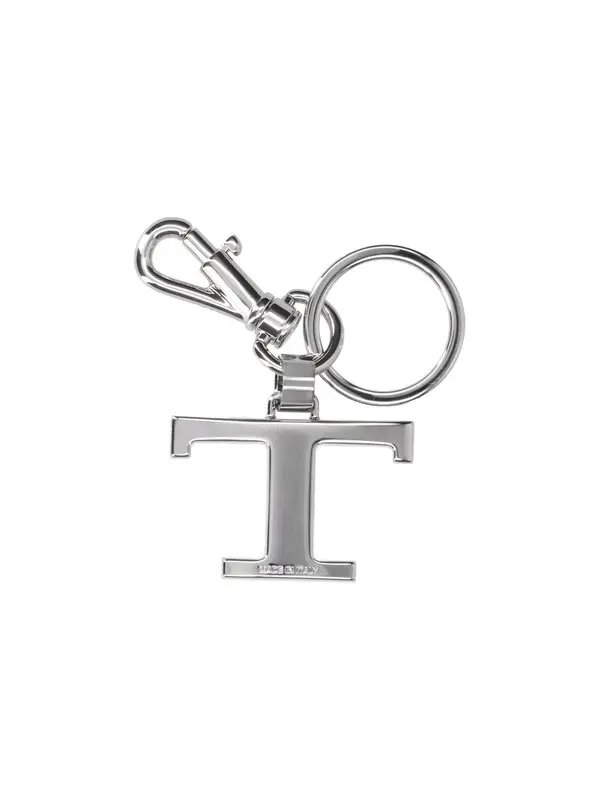 TOD`S Tod's Zamak And Iron Keychain With Logo Detail