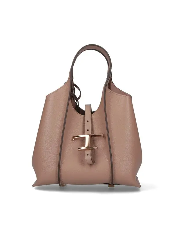 TOD`S Lightweight Calf Leather Shoulder Bag