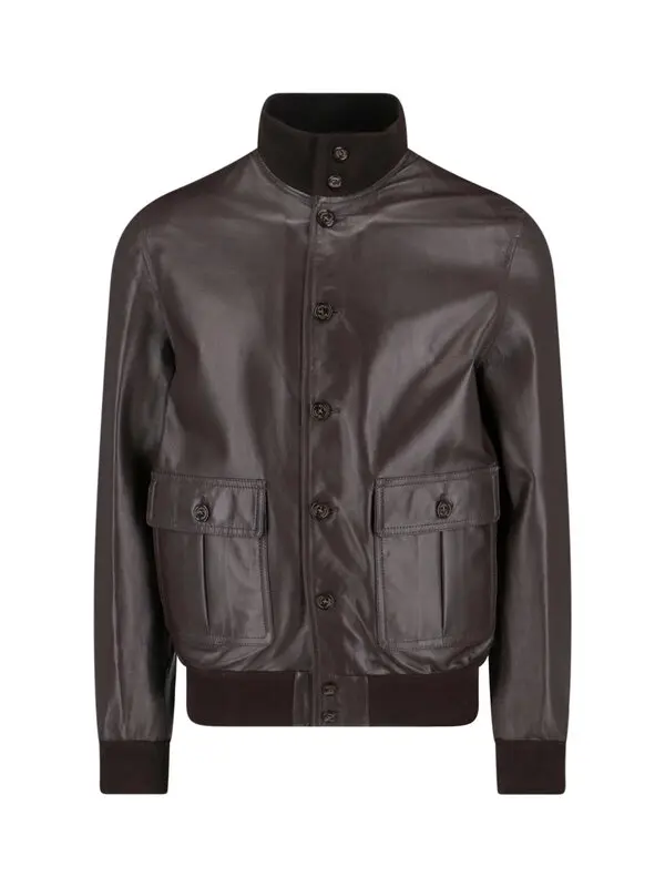 VALSTAR 100% Leather Jacket - Brown