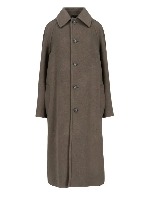 Phoebe Philo Cashmere-wool Blend Tailored Jacket - Marrone