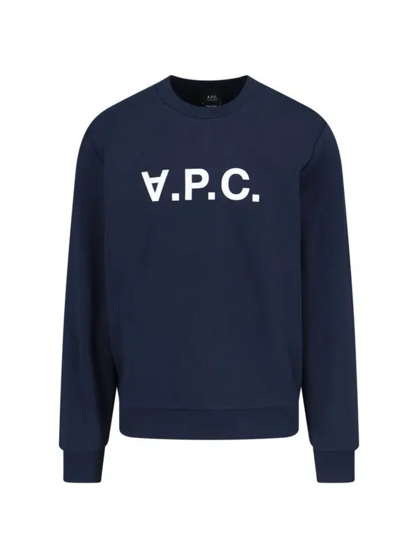 A.p.c. Organic Cotton Crewneck Sweater