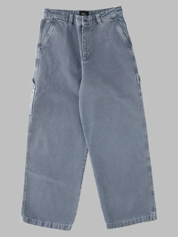 A.p.c. Straight-leg Faded Wash Denim Jeans