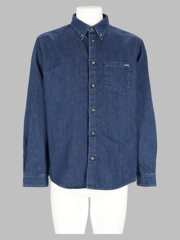 A.p.c. 100% Organic Cotton Shirt - Multicolour