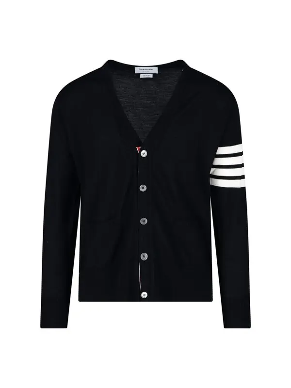 Thom Browne 100% Virgin Wool Crewneck Sweater