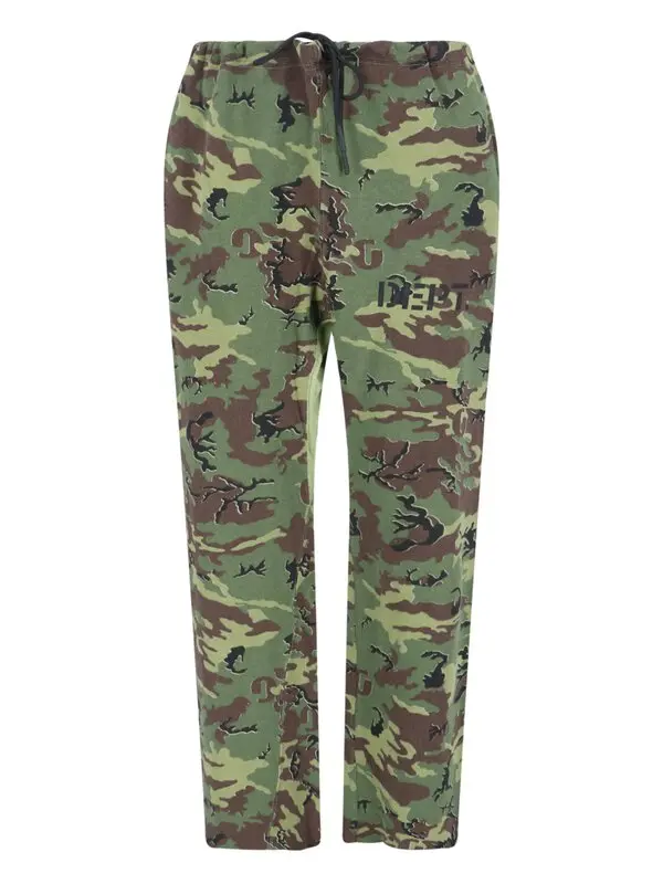 GALLERY DEPT. Camo-print 100% Cotton Trousers - Multicolour