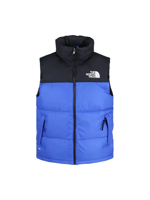 The North Face Recycled Nylon Zip-up Vest - Blue