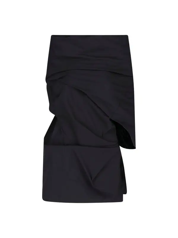 ENTIRE STUDIOS 100% Cotton Essential Top - Black