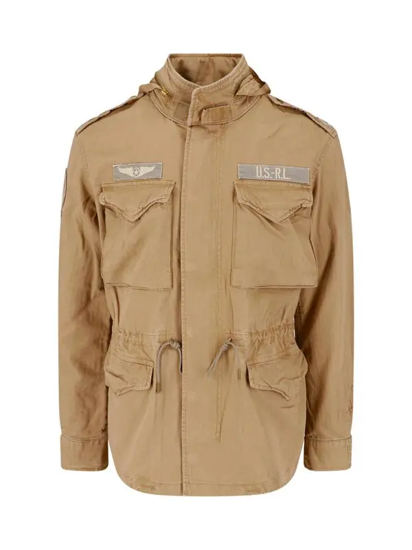 Polo Ralph Lauren 100% Cotton Polo-style Jacket - Beige