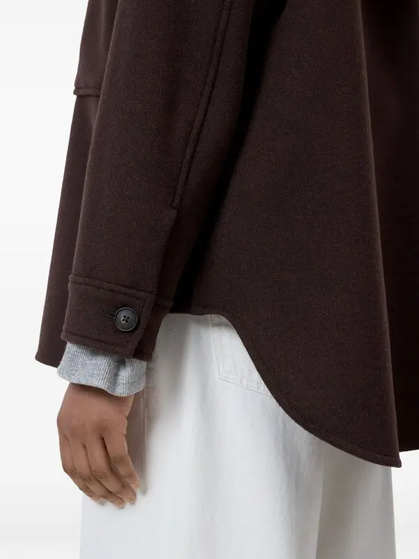 Closed Wool Blend Oversized Shirt