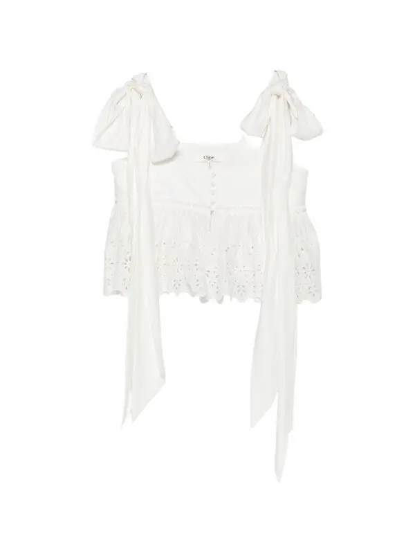 Chloé Embroidered Top