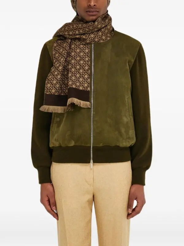FERRAGAMO Gancini Wool Scarf