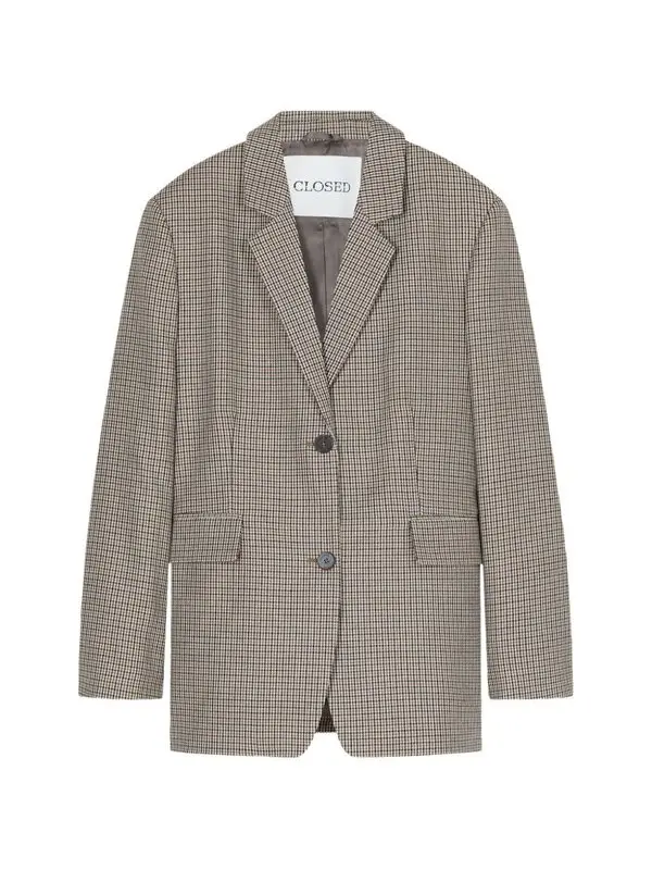 Closed Wool Single-breasted Blazer Jacket