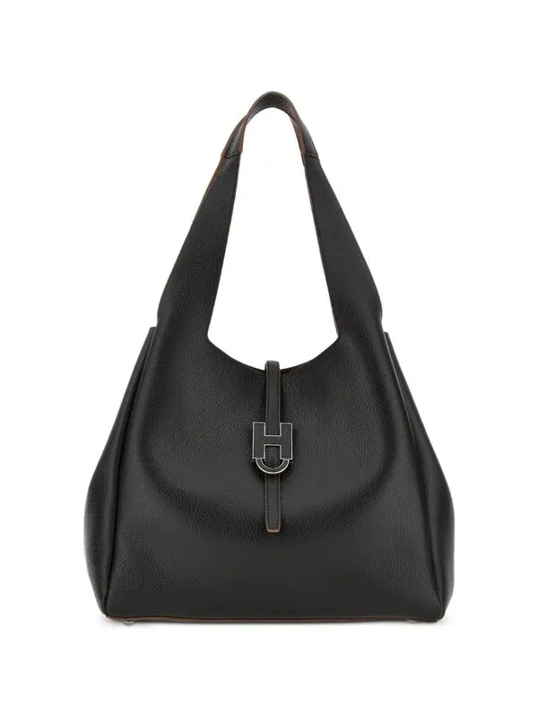 Hogan Trenc Leather Tote Bag