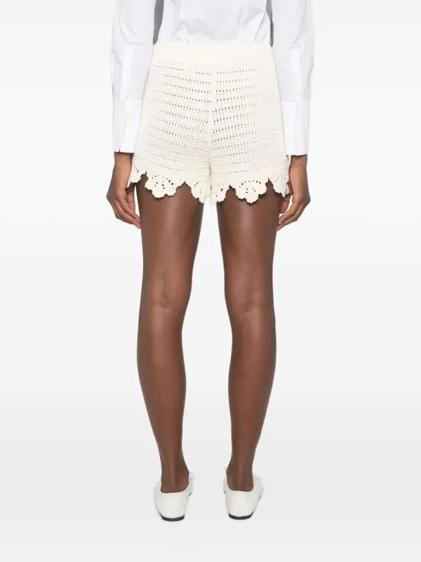 Chloé Cotton Knit Shorts