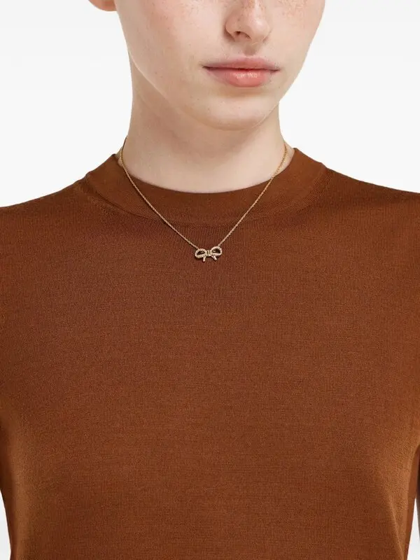 FERRAGAMO Vara Bow Pendant Necklace