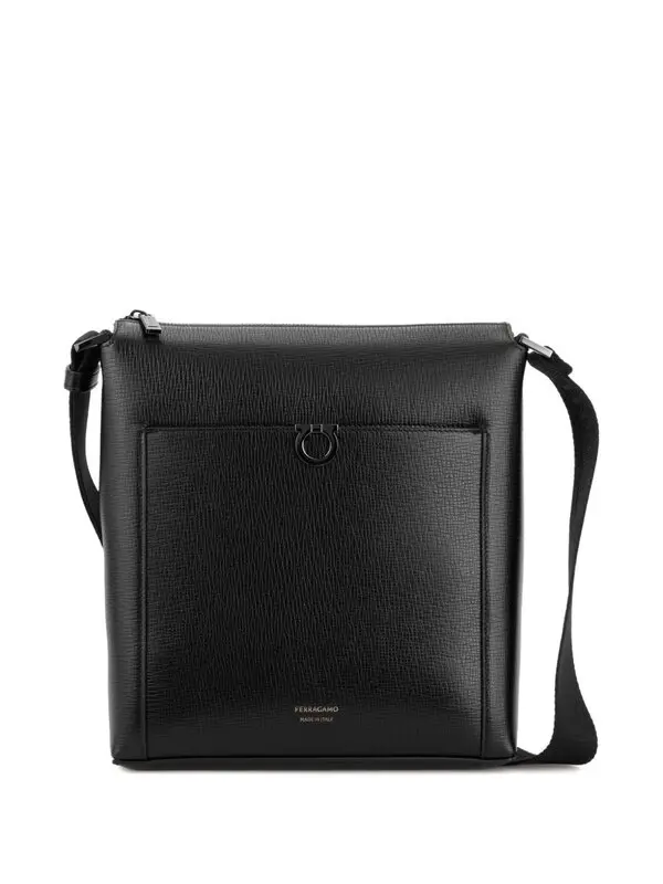 FERRAGAMO Gancini Leather Crossbody Bag