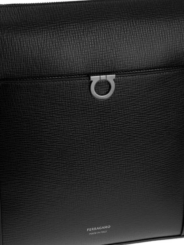 FERRAGAMO Gancini Leather Crossbody Bag