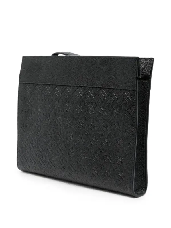 FERRAGAMO Monogram Leather Pouch