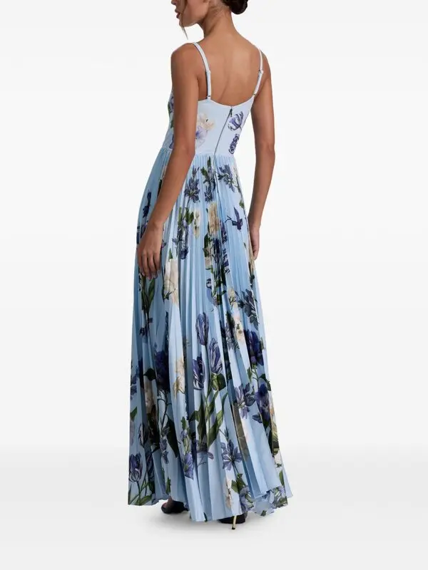 Alice + Olivia Printed Midi Dress