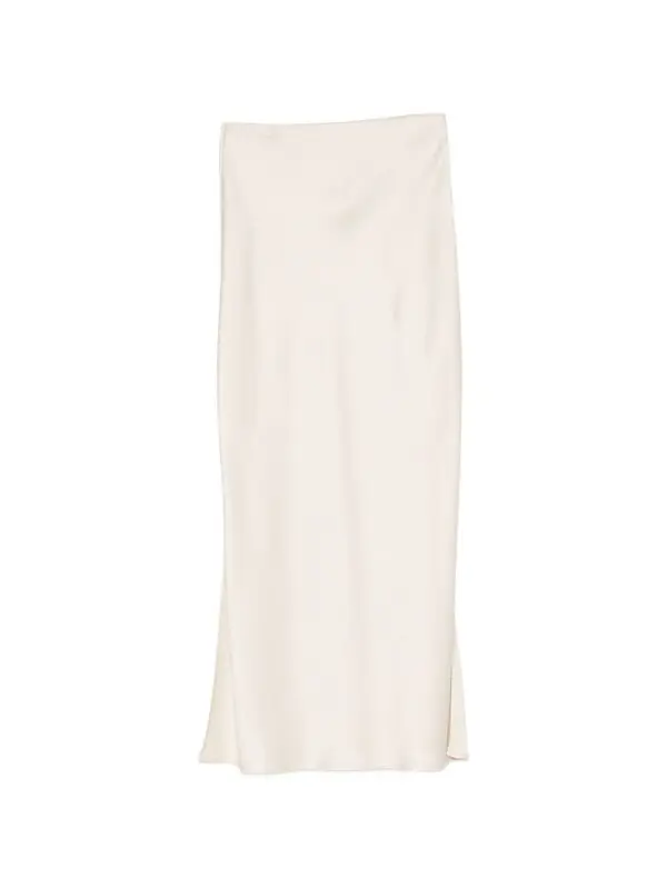 Brunello Cucinelli Fluid Long Skirt