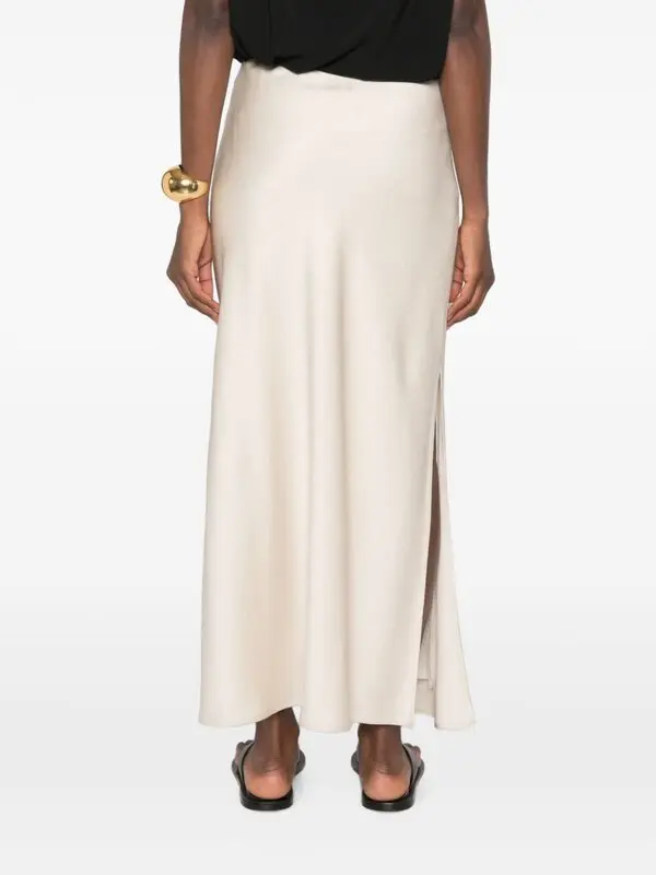 Brunello Cucinelli Fluid Long Skirt
