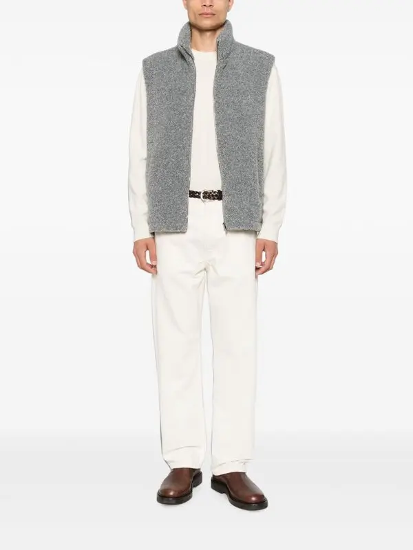 Herno Flannel Zipped Vest