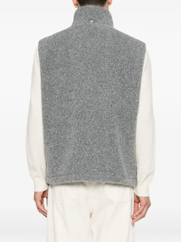 Herno Flannel Zipped Vest