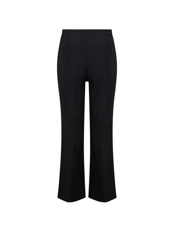 Elisabetta Franchi Horsebit-detail Flared Trousers