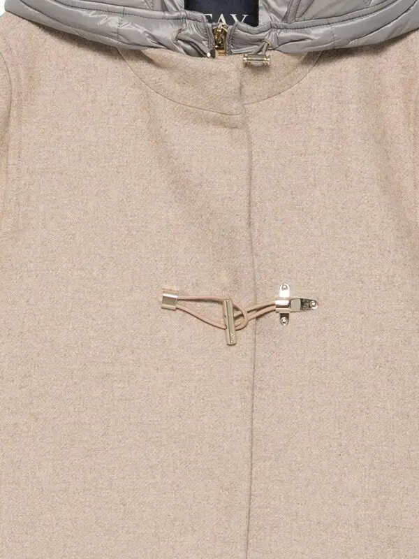 FAY Wool Hooded Cape