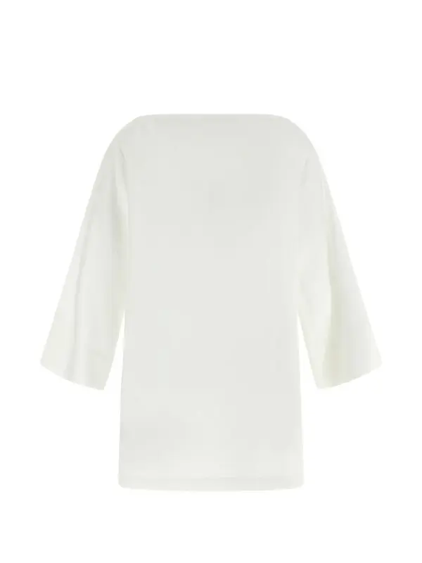 THE ROW Junia Cotton Blouse