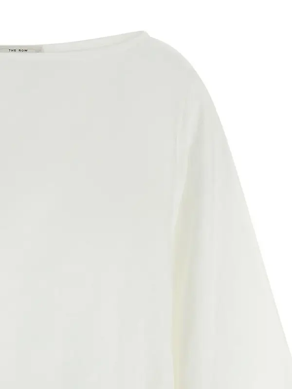 THE ROW Junia Cotton Blouse