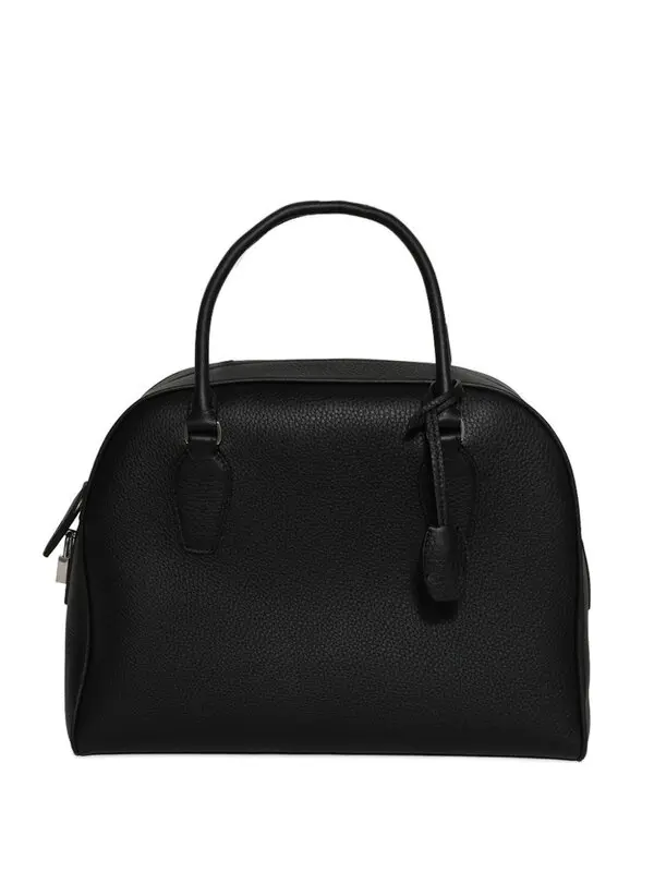 THE ROW India 12.00 Leather Handbag - Black
