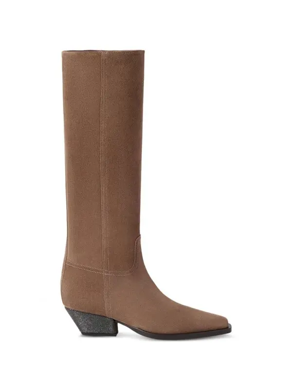 Brunello Cucinelli Leather Boots