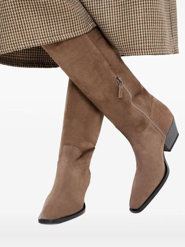 Brunello Cucinelli Leather Boots