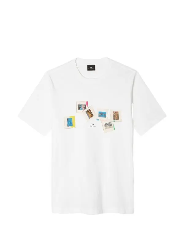 Paul Smith Slides Cotton T-shirt