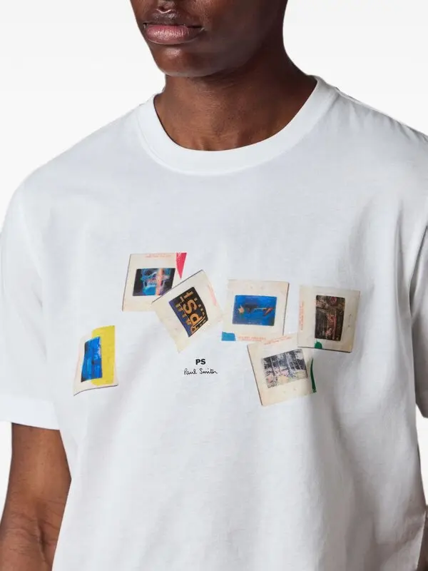 Paul Smith Slides Cotton T-shirt