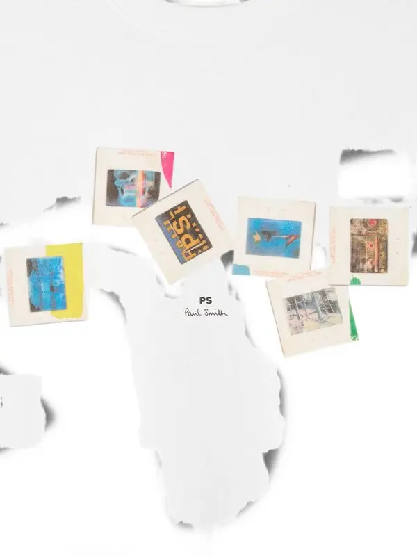 Paul Smith Slides Cotton T-shirt