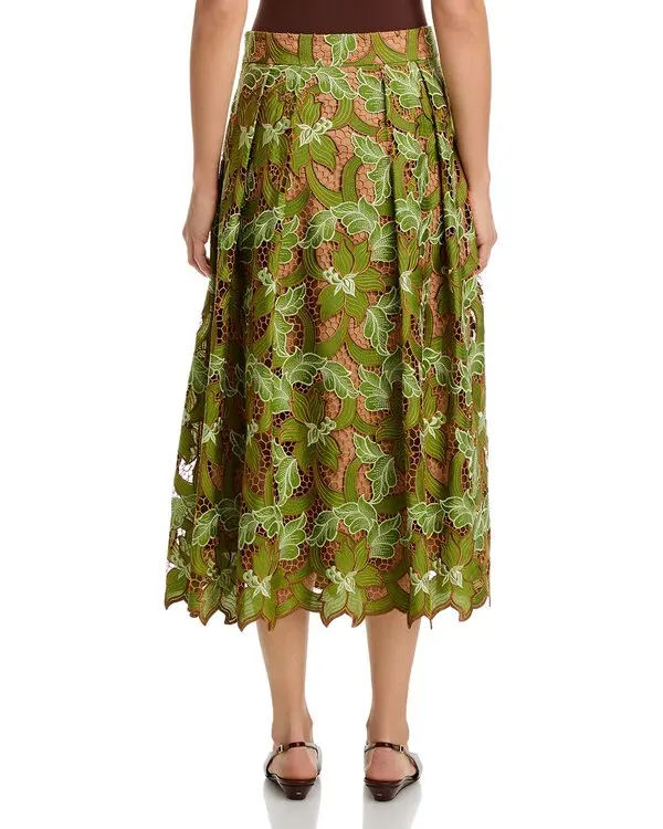Elie Tahari The Hailey Lace Skirt