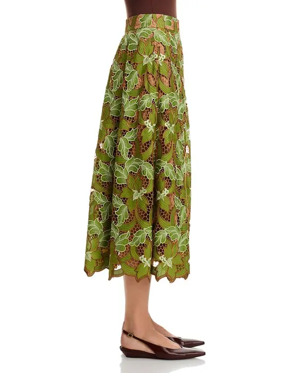Elie Tahari The Hailey Lace Skirt