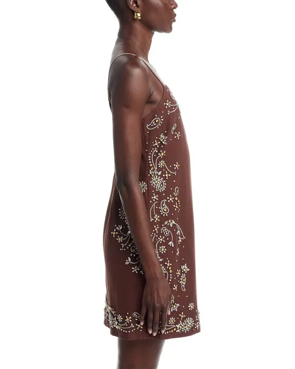 Elie Tahari Embellished Mini Dress