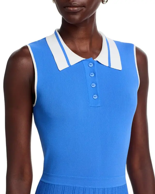 Elie Tahari The Elizabeth Polo Sweater Dress