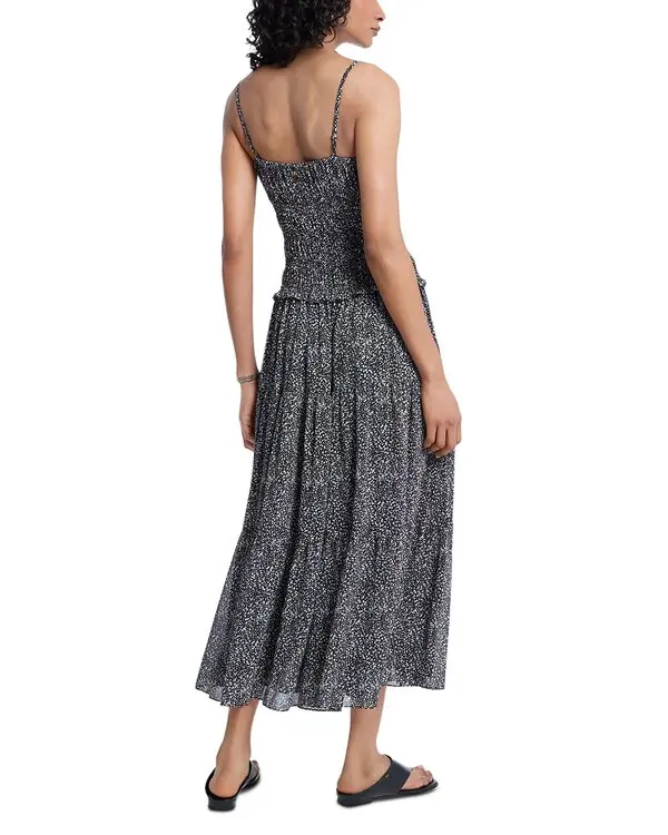Michael Kors Smocked Maxi Dress