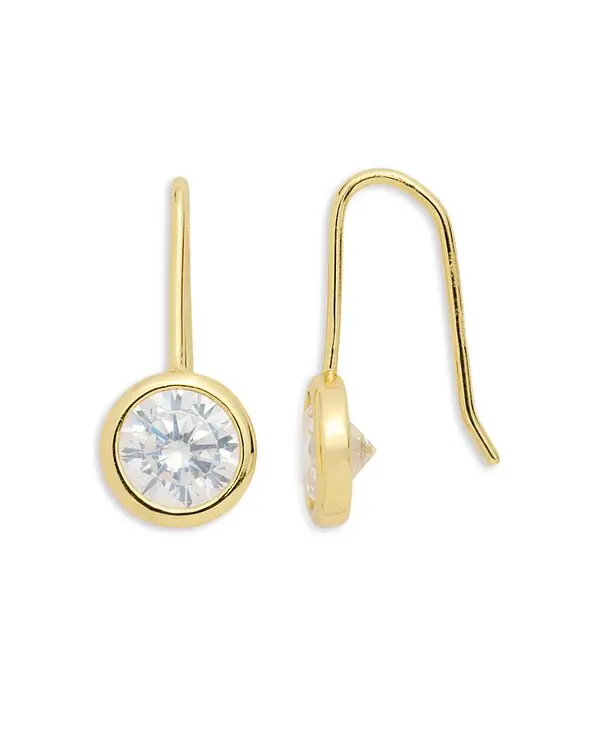 Baublebar Fallon Bezel Earrings - Gold