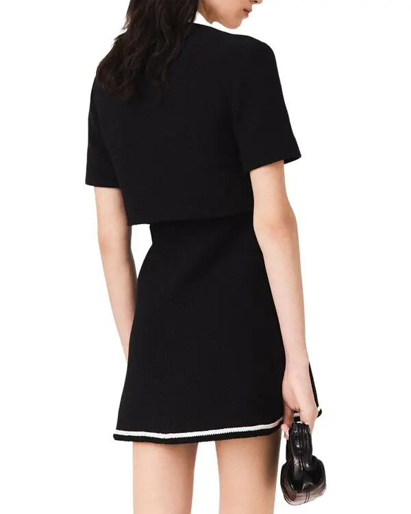 Maje 2 In 1 Tweed Dress