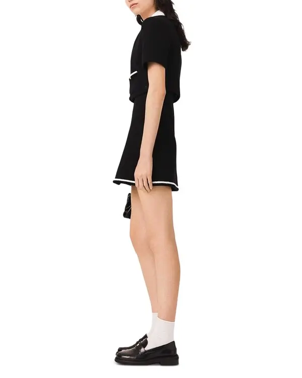 Maje 2 In 1 Tweed Dress