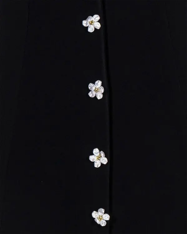 Maje Floral Jewel Midi Dress