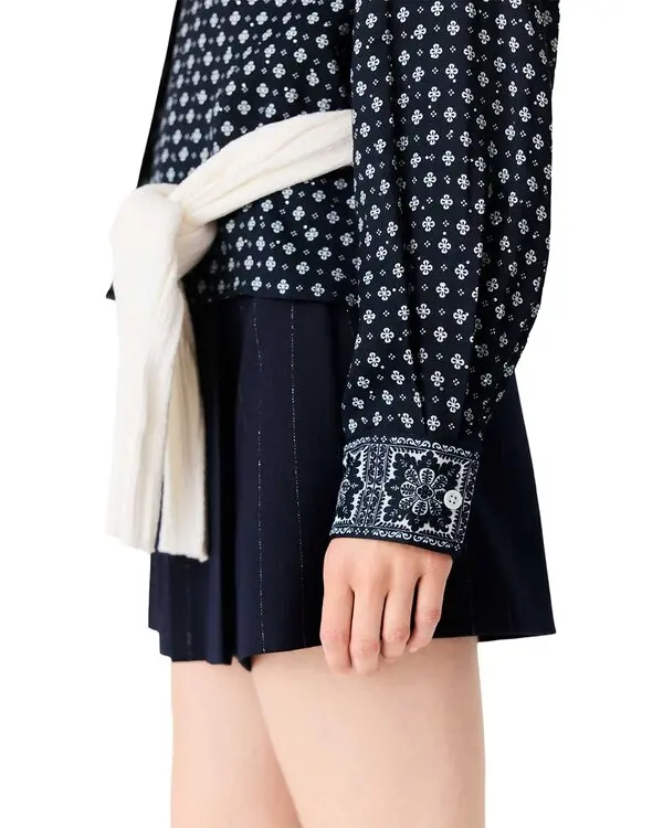 Maje Citeston Embellished Shirt